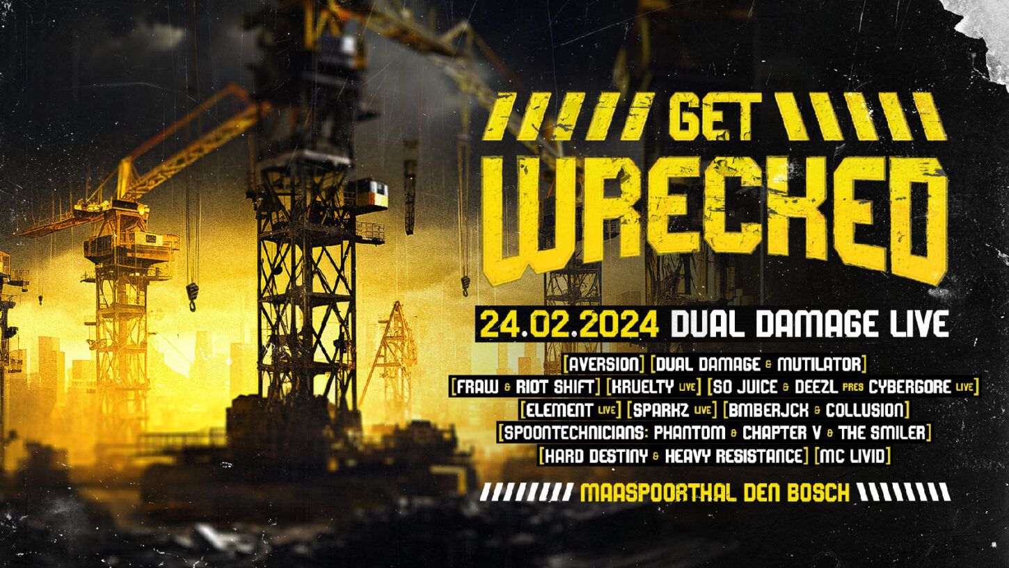 Get Wrecked - 24 feb 2024 - Tickets & Line-up