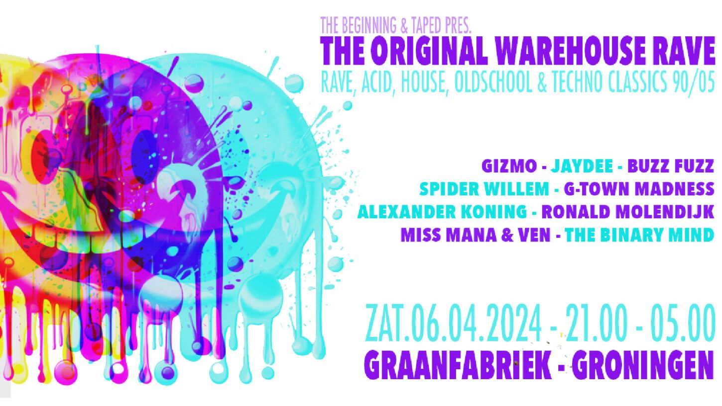 The Original Warehouse Rave - 6-7 apr 2024 - Tickets & Line-up
