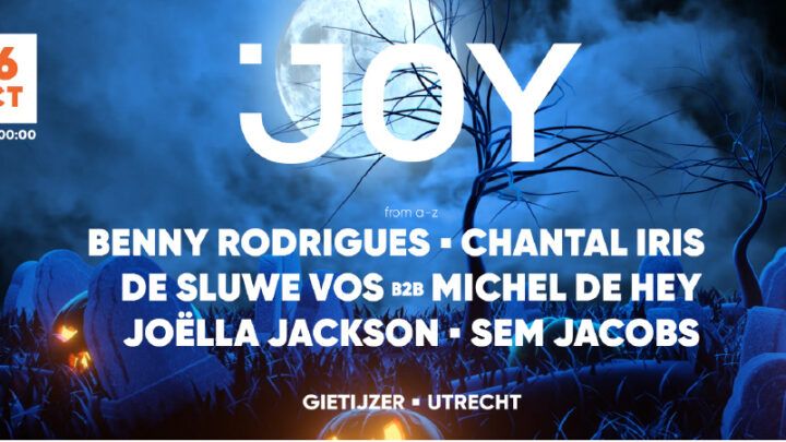 JOY Eindhoven - 11 okt 2025 - Tickets & Line-up