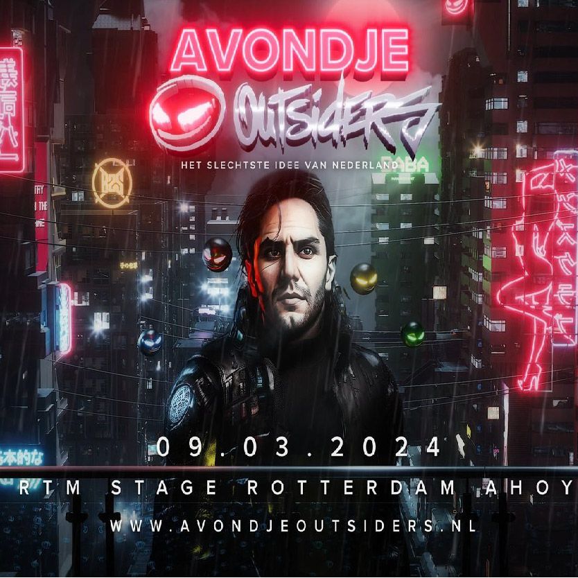 Avondje Outsiders - 22-23 mrt 2025 - Tickets & Line-up